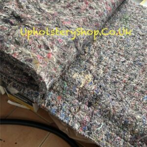 Black Needled Felt Wadding FR - UpholsteryShop.Co.Uk